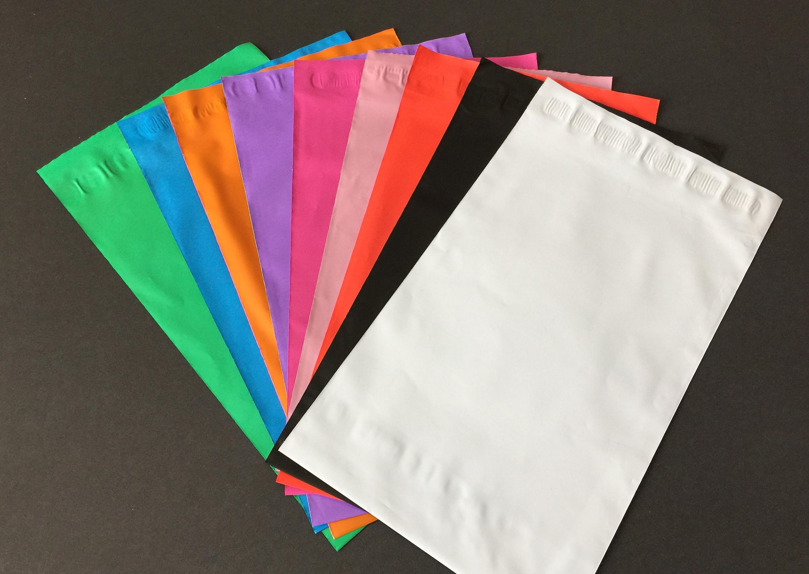 100 6x9 ASSORTED COLORS Poly Mailers Self Sealing Envelopes - Etsy