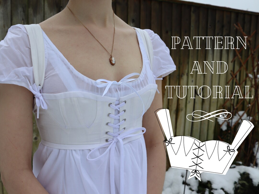 PDF Regency Short Stays Pattern and Tutorial - Etsy