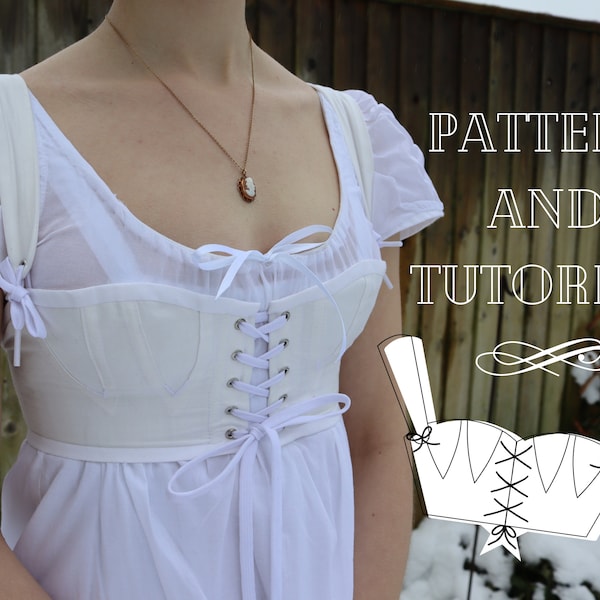 Regency Corset - Etsy