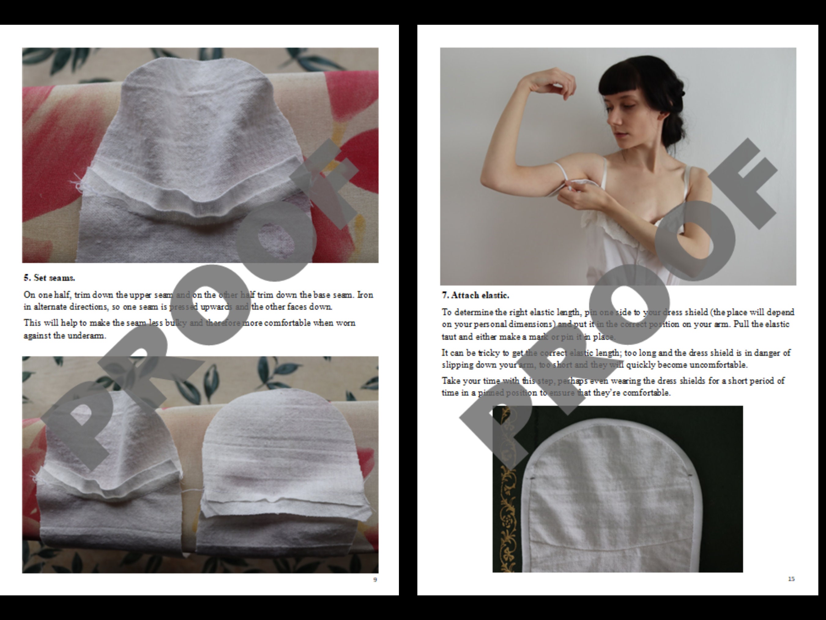 Dress Shield Pattern and Tutorial - Etsy
