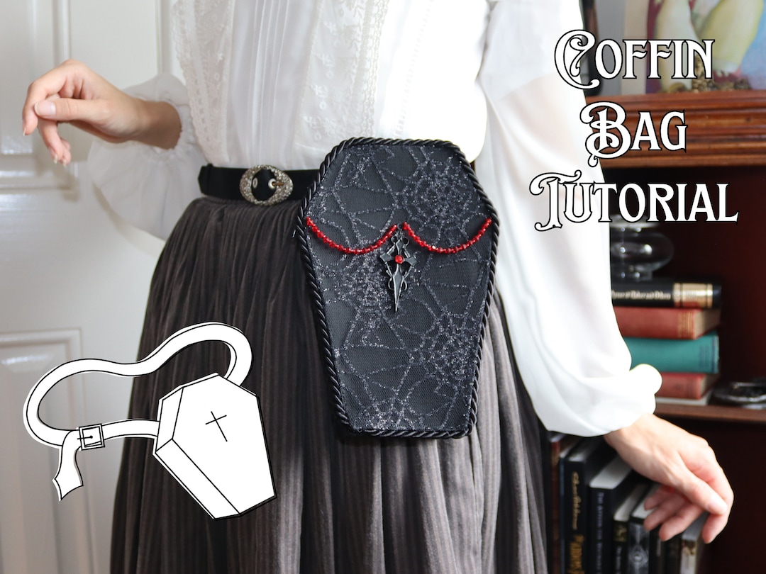 Coffin Bag Pattern and Tutorial - Etsy
