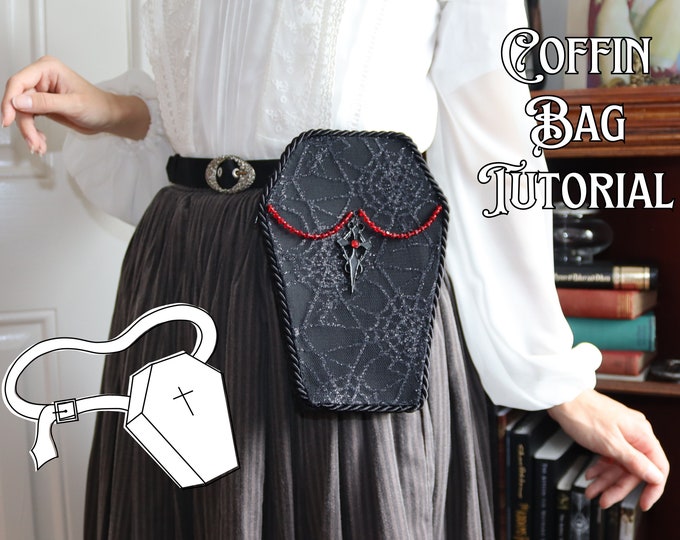 Coffin Bag Pattern and Tutorial - Etsy