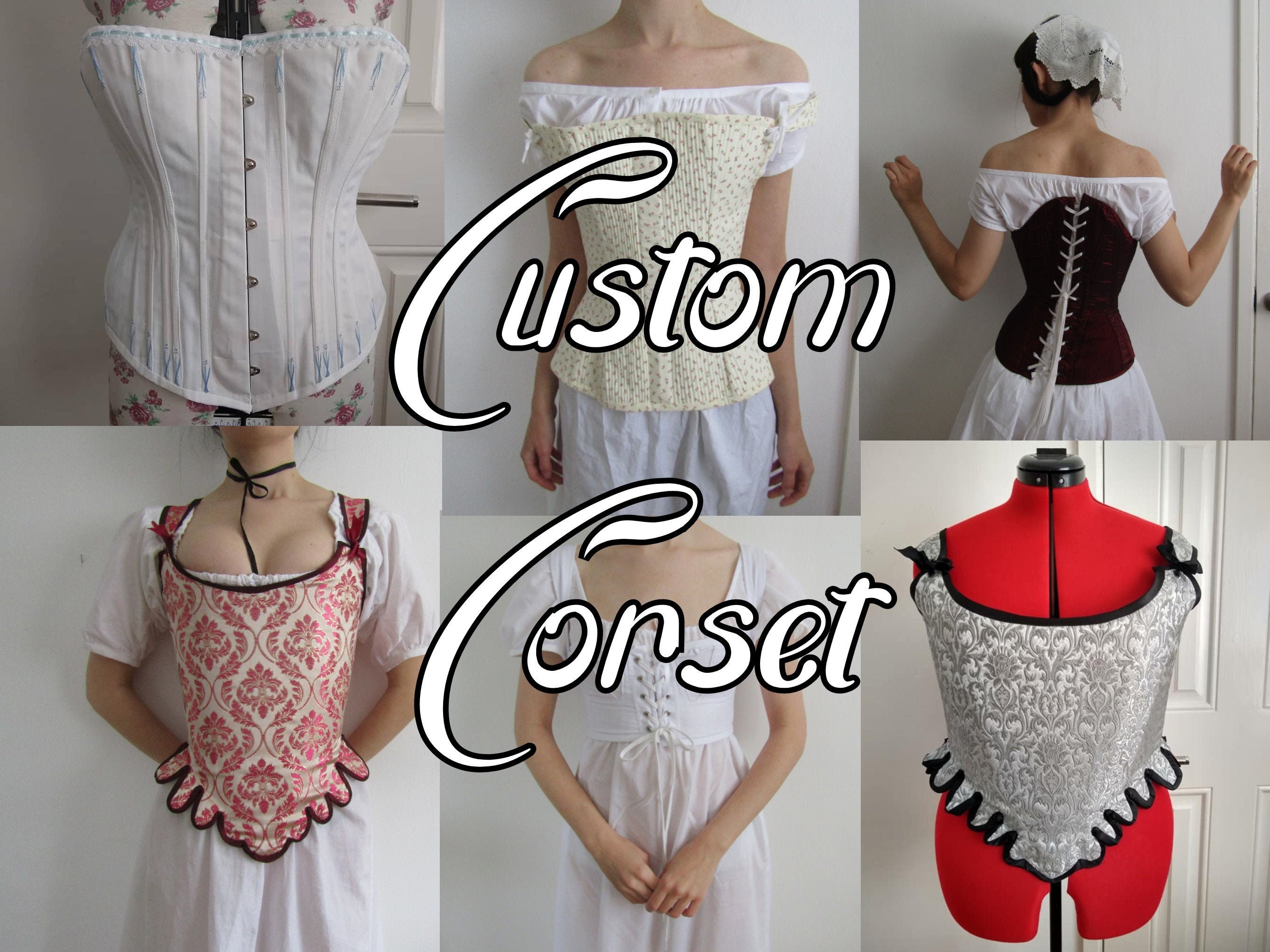 Custom Corset Commission Deposit | Etsy