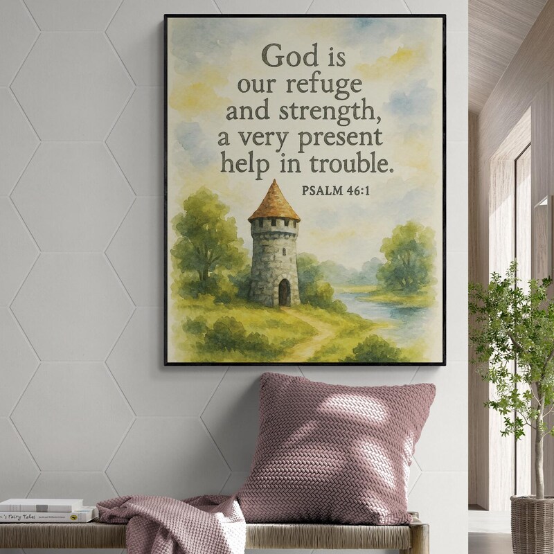 Psalm 46 1 - Etsy