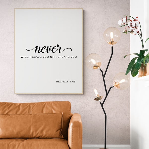 I Will Never Leave - Etsy