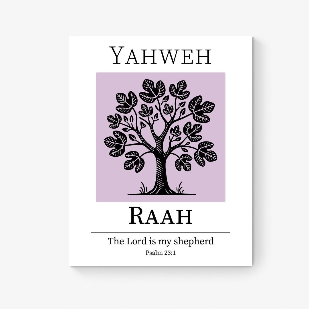 The Lord is My Shepherd | Psalm 23:1 | Hebrew Names of God | Christian ...