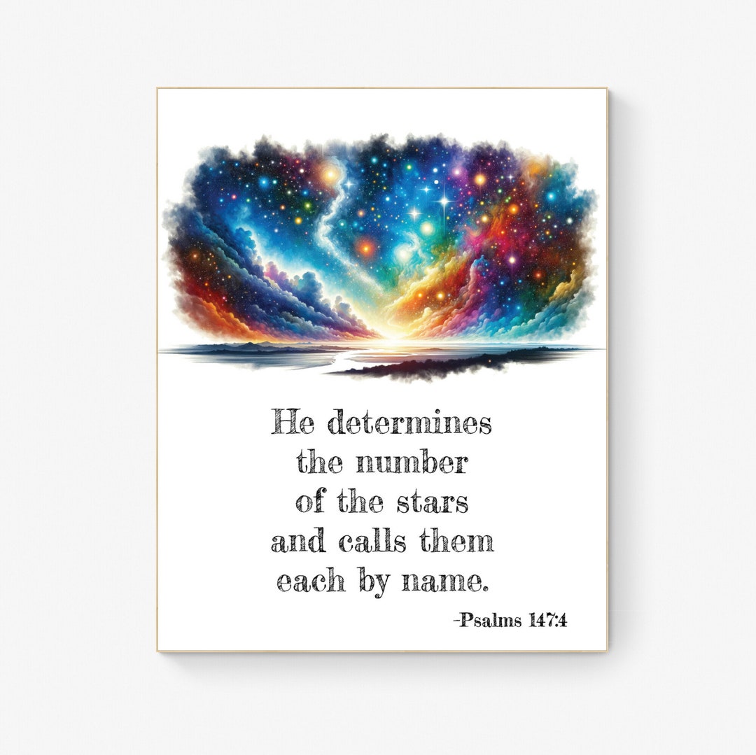 He Determines the Number of Stars and Calls Them Each by Name From ...