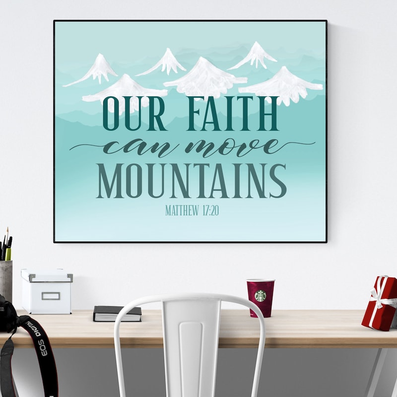 Will Move Mountains - Etsy