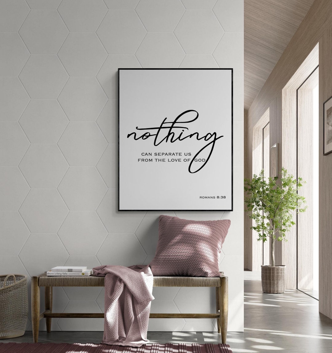 Nothing Can Separate Us From the Love of God | Romans 8:38 | Christian ...