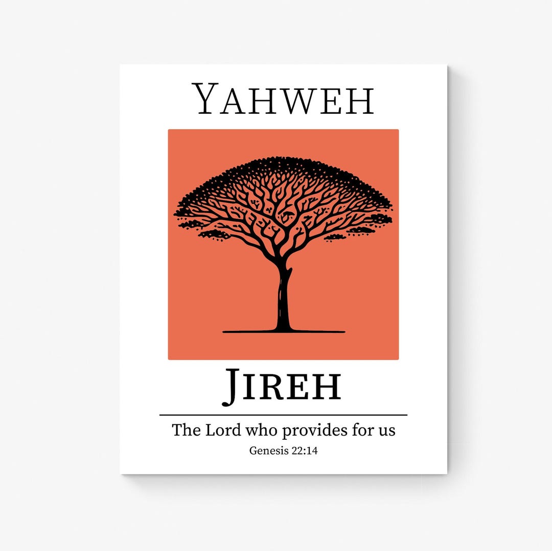 The Lord Who Provides for Me | Genesis 22:14 | Hebrew Names of God ...