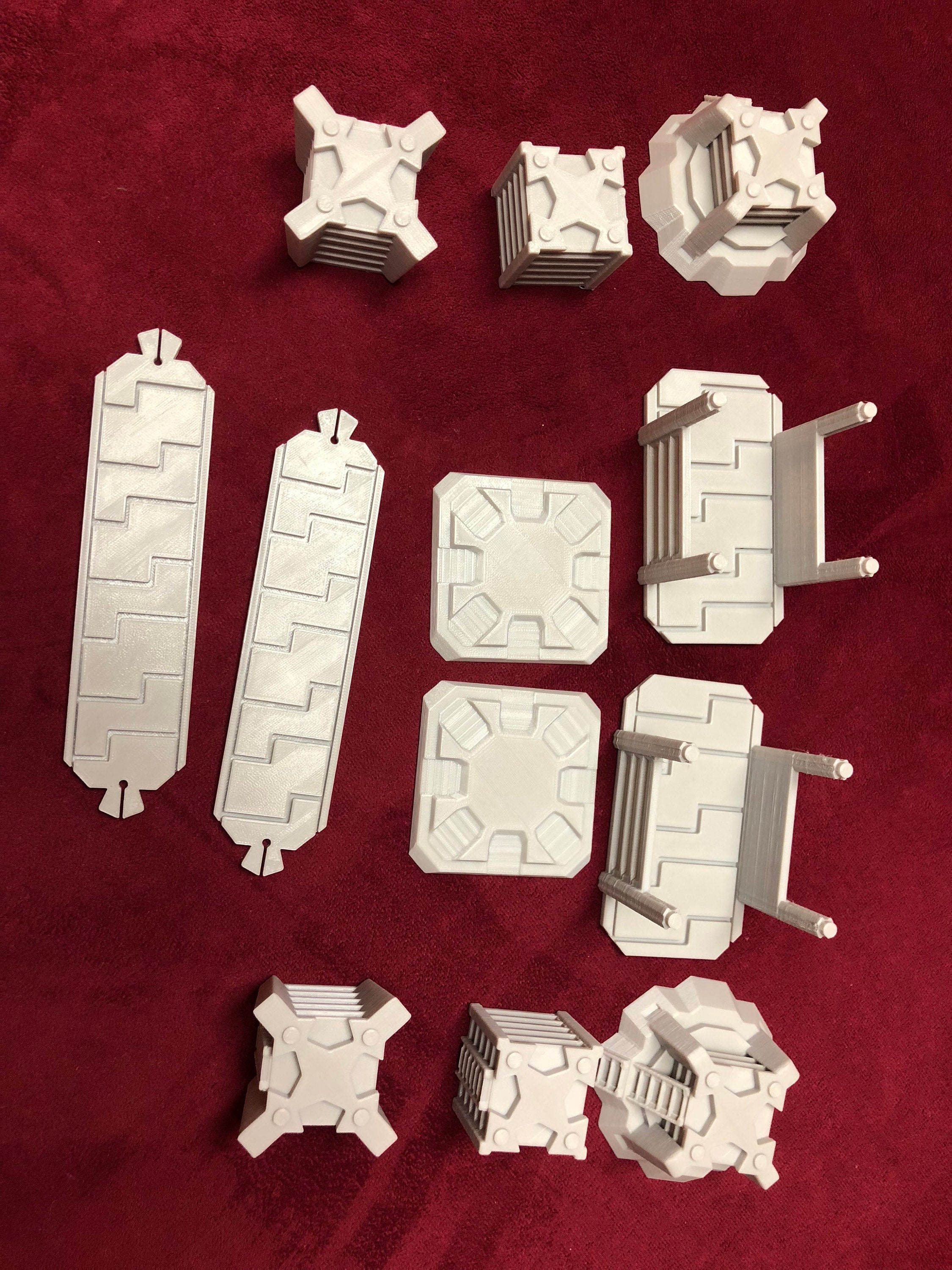 Modular Watchtower and Walkways for Star Wars Legion, Warhammer 40k ...