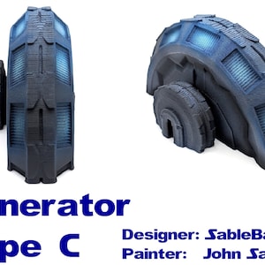 Power Generator 28mm 32mm - Great for Star Wars Legion / Infinity ...