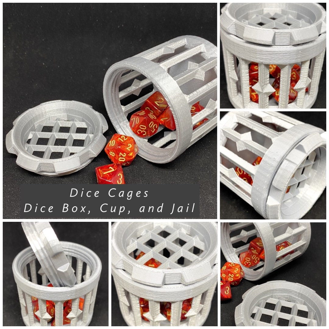 WHOLESALE - 20x Dice Cages / Prisons / Jails / Cups for Dice Collectors ...