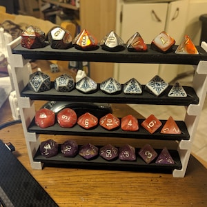 Vertical Display Shelves for Dice Collectors - Vertical or Wall ...