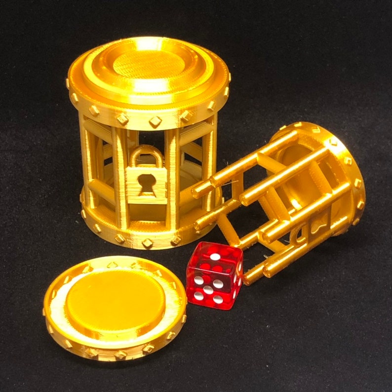 Dice Jail Prison for Misbehaving Dice Round 3 Sizes: 2 to - Etsy UK