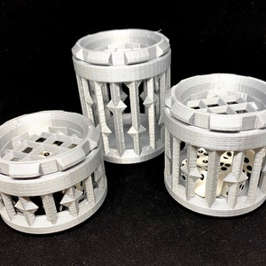 Dice Cages / Prisons / Jails / Cups for Dice Collectors - Round With ...
