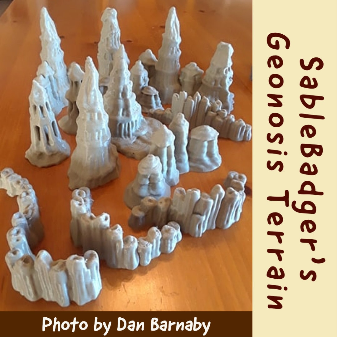 Geonosis Desert Rock Spires Terrain for Star Wars Legion Geonosis Table ...