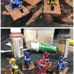 Gaslands Bike Motorcycle - HO Scale - Set of 3 - Great Post Apocalyptic ...