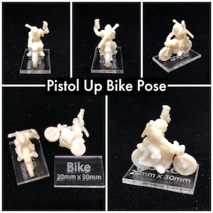 Gaslands Bike Motorcycle - HO Scale - Set of 3 - Great Post Apocalyptic ...