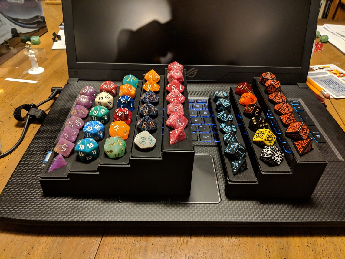 Dice Display Shelves for Dice Collectors with Well Behaving | Etsy