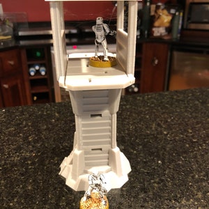 Modular Watchtower and Walkways for Star Wars Legion, Warhammer 40k ...