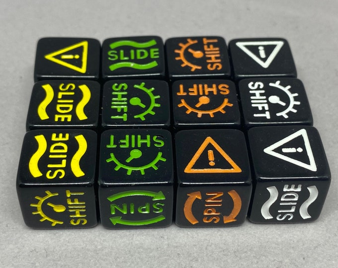 Gaslands - High Quality Shift Dice (12) - Etsy