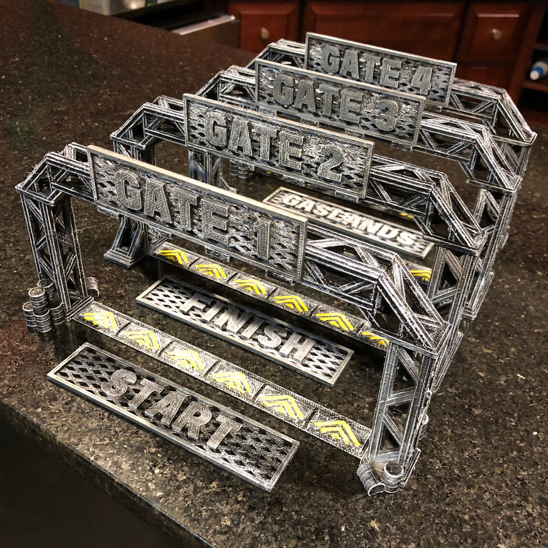 Upgraded Gates for Gaslands Car Combat Game - Requires Glue and Paint ...