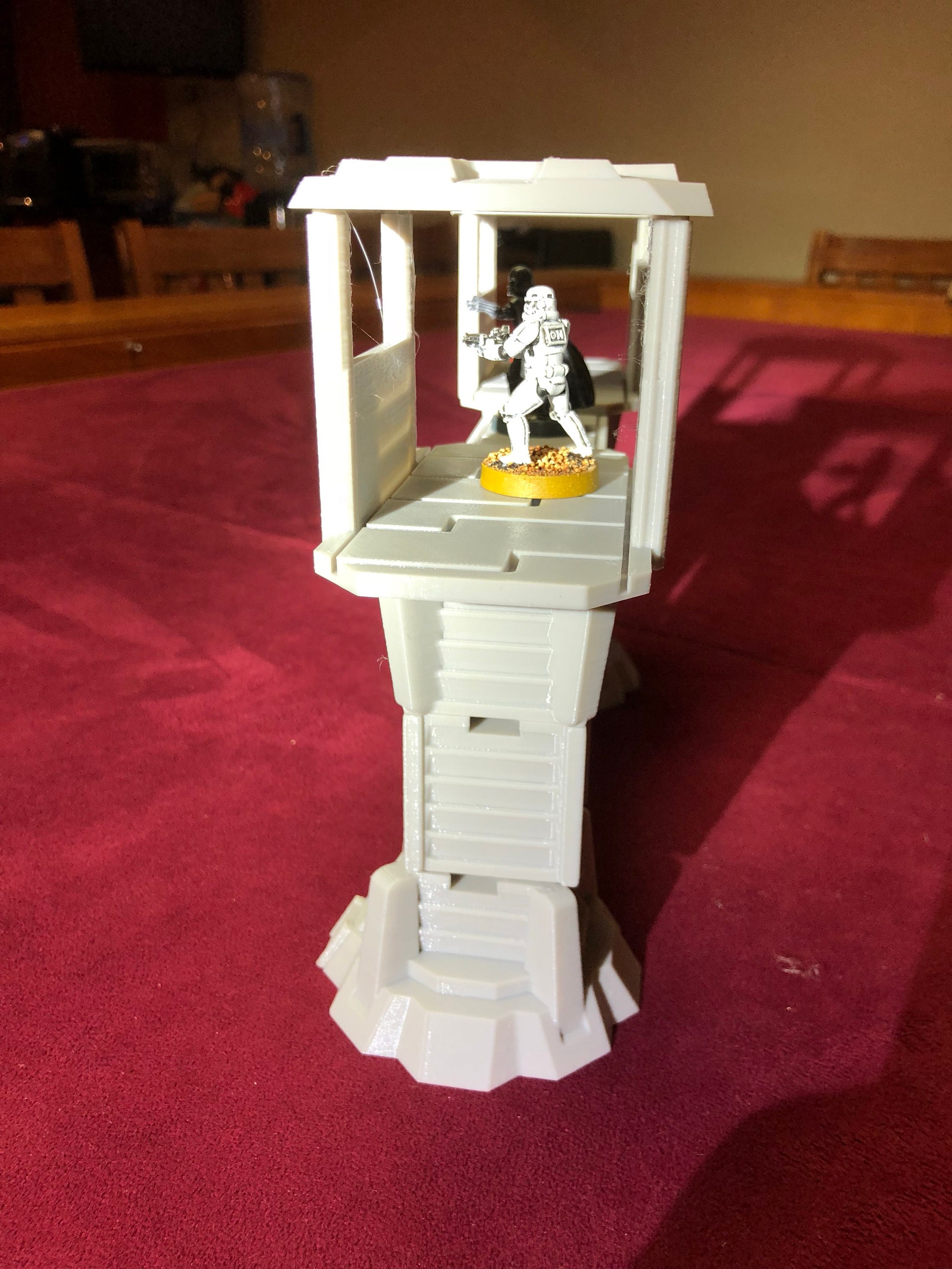 Modular Watchtower and Walkways for Star Wars Legion, Warhammer 40k ...