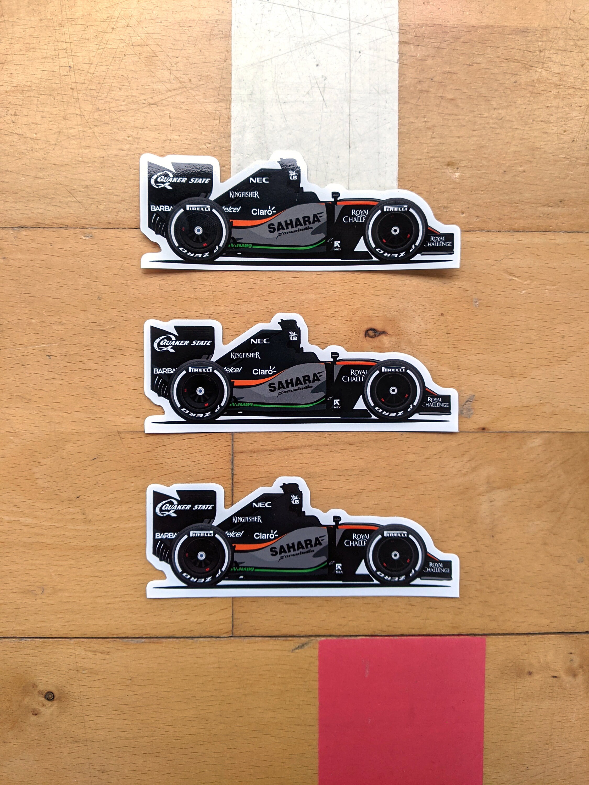 Force India VJM09 Formula 1 car Sticker | Etsy