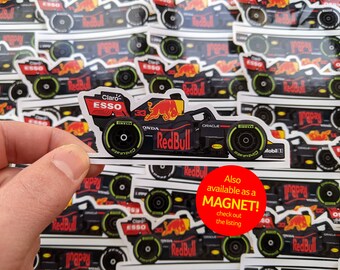Red Bull RB16B 'goodbye' verstappen Formula 1 Car | Etsy