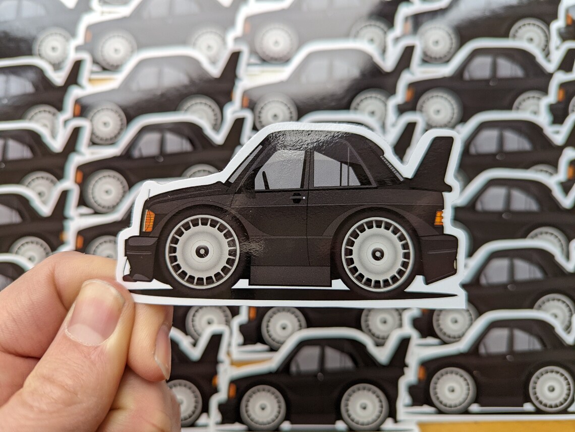 Mercedes 190e Diebels Alt DTM Car Sticker - Etsy