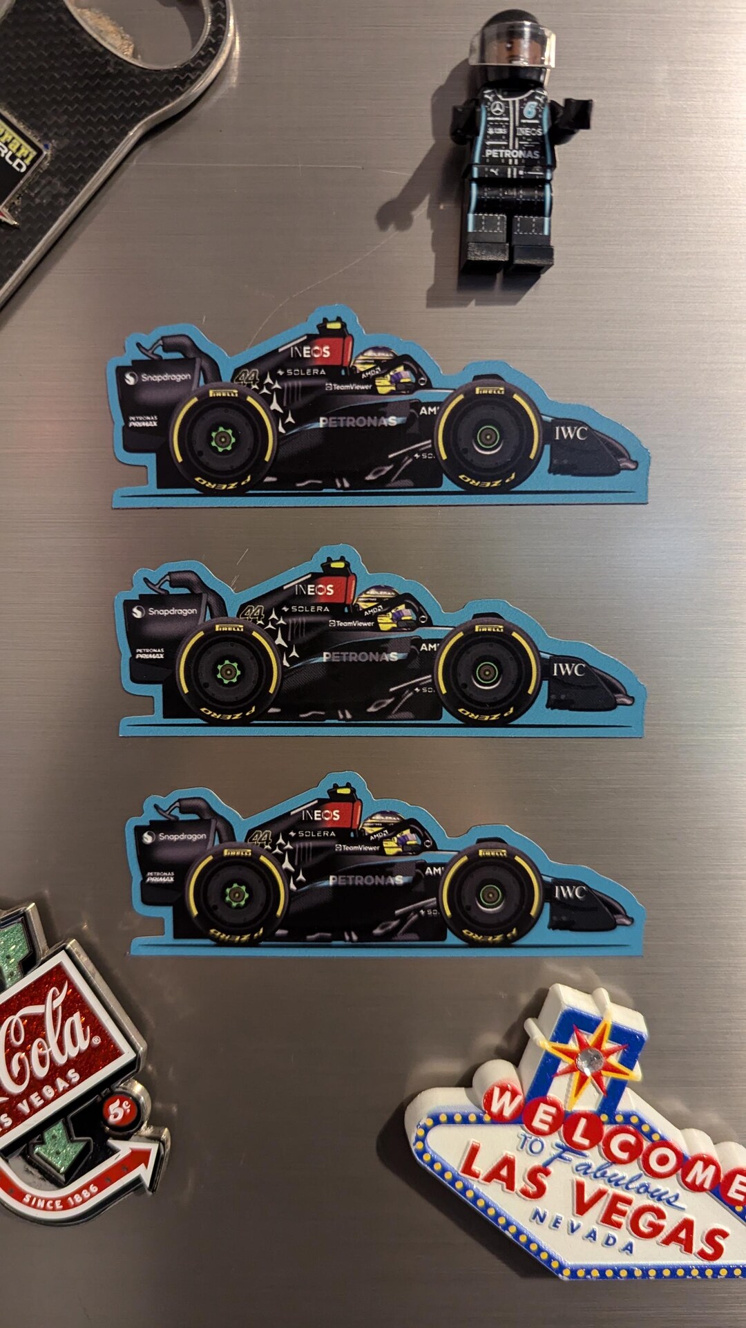 Mercedes W15 (hamilton) Formula 1 Car Magnet 2024 - Etsy