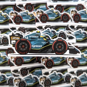 Aston Martin AMR23 (alonso & Stroll) Sticker Decal - 2023 - Etsy