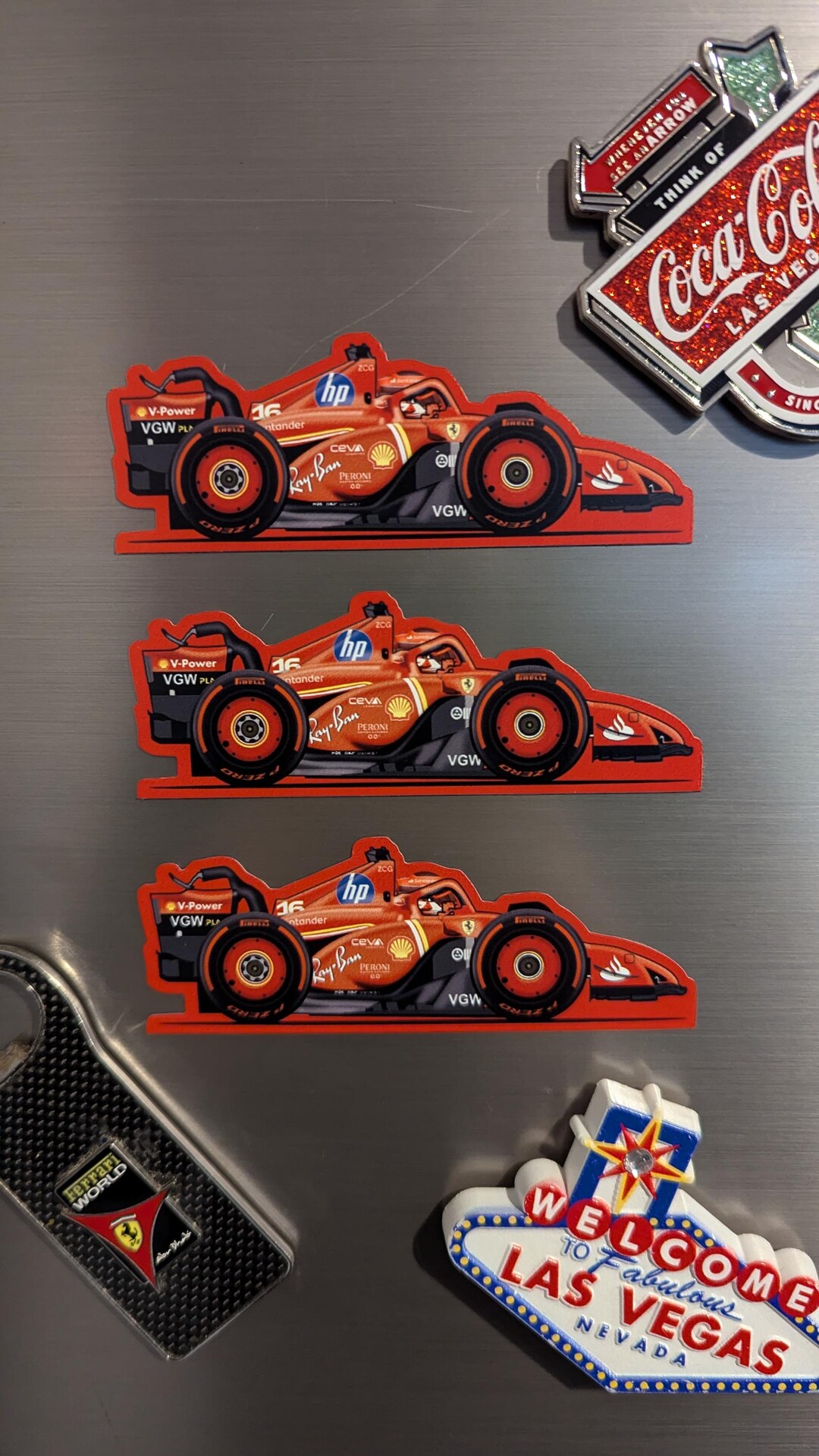 Ferrari SF24 (leclerc) Formula 1 Car Magnet 2024 - Etsy