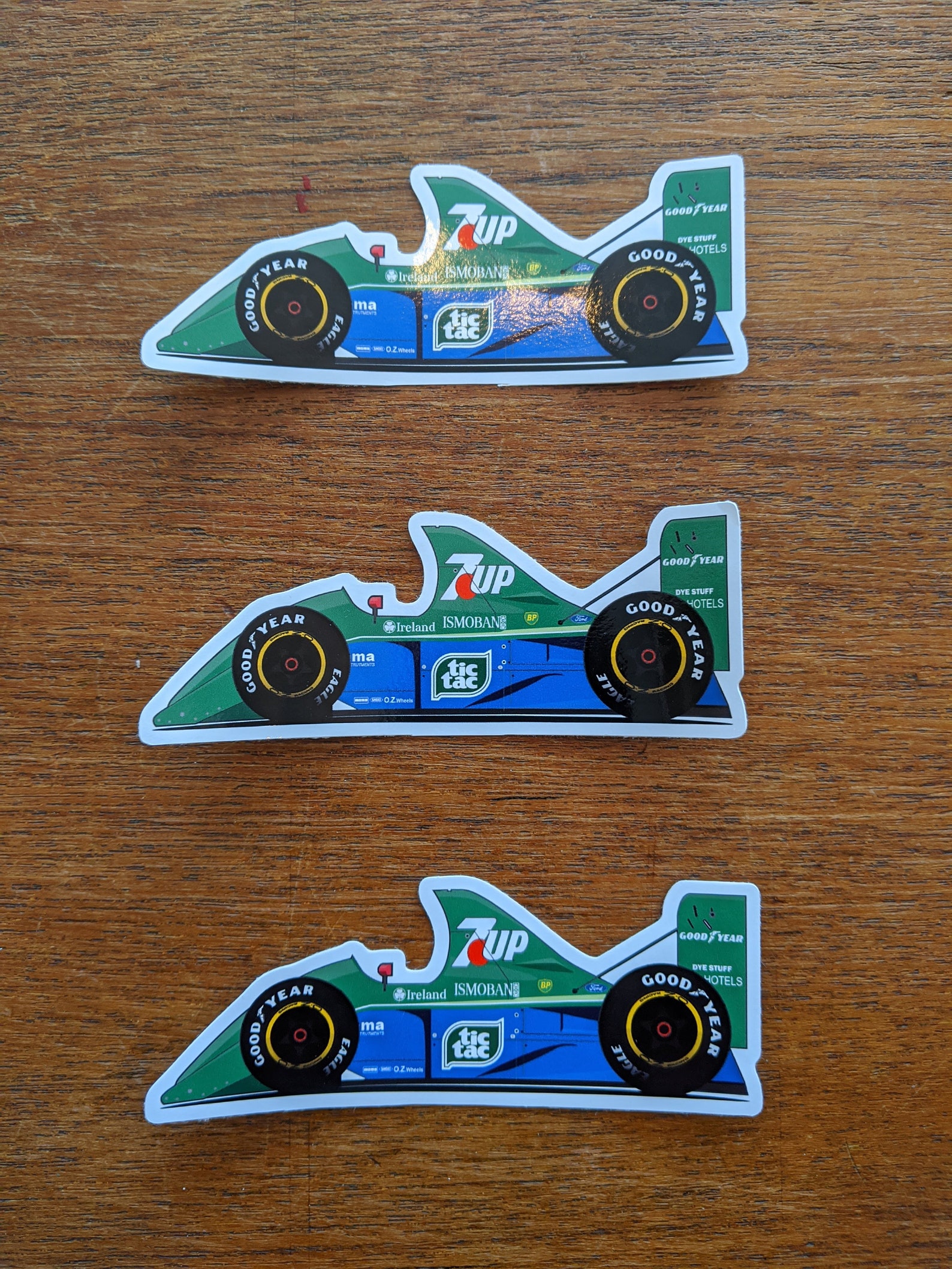Jordan 191 Formula 1 Car Sticker - Etsy