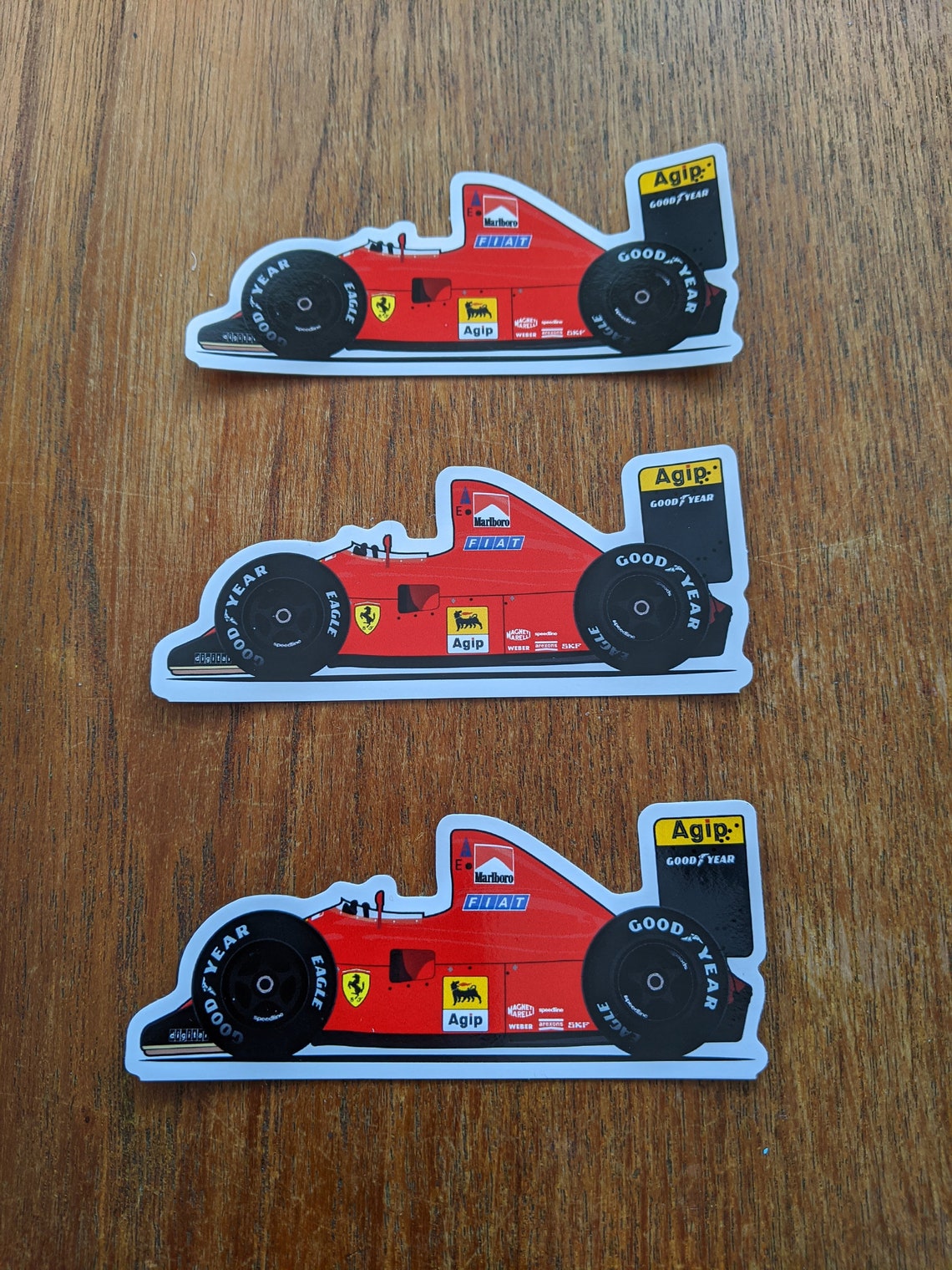 Ferrari 641 Formula 1 Car Sticker | Etsy