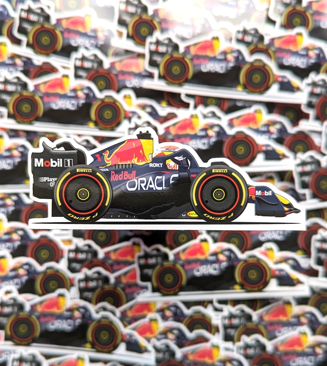 Red Bull RB19 Sticker Decal - 2023 - Etsy Australia