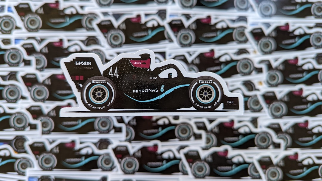 Mercedes W11 (44 Hamilton) Sticker - Etsy UK