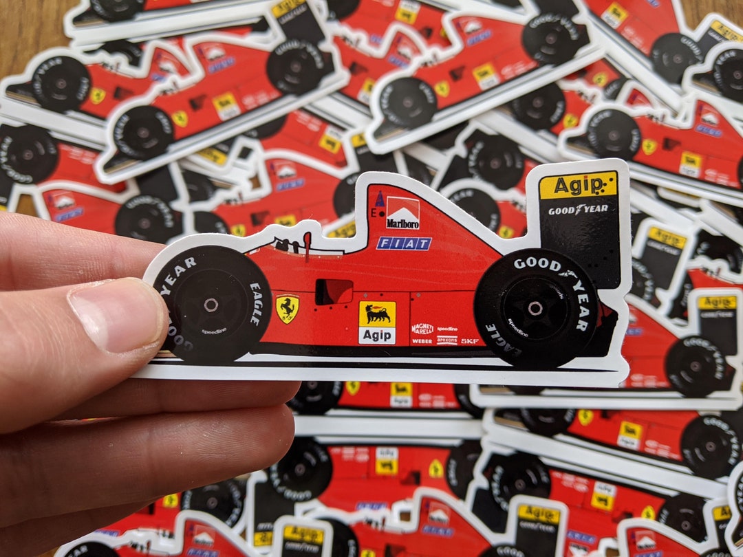 Ferrari 641 Formula 1 Car Sticker - Etsy