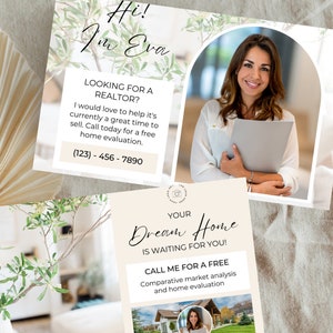 Real Estate Post Cards Bundle Realtor Seller Postcard Real Estate Agent ...