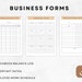 Small Business Forms Bundle Quote Receipt Inventory Invoice Template ...