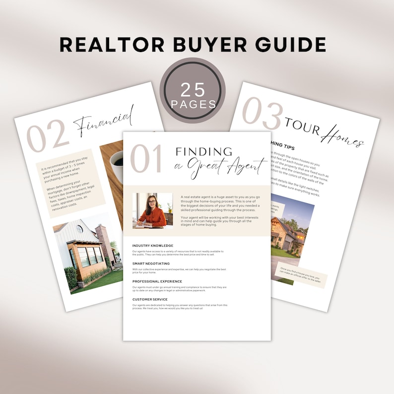 Home Buyer Roadmap Guide Realtor Agent Buyers Packet Step by Step Home ...