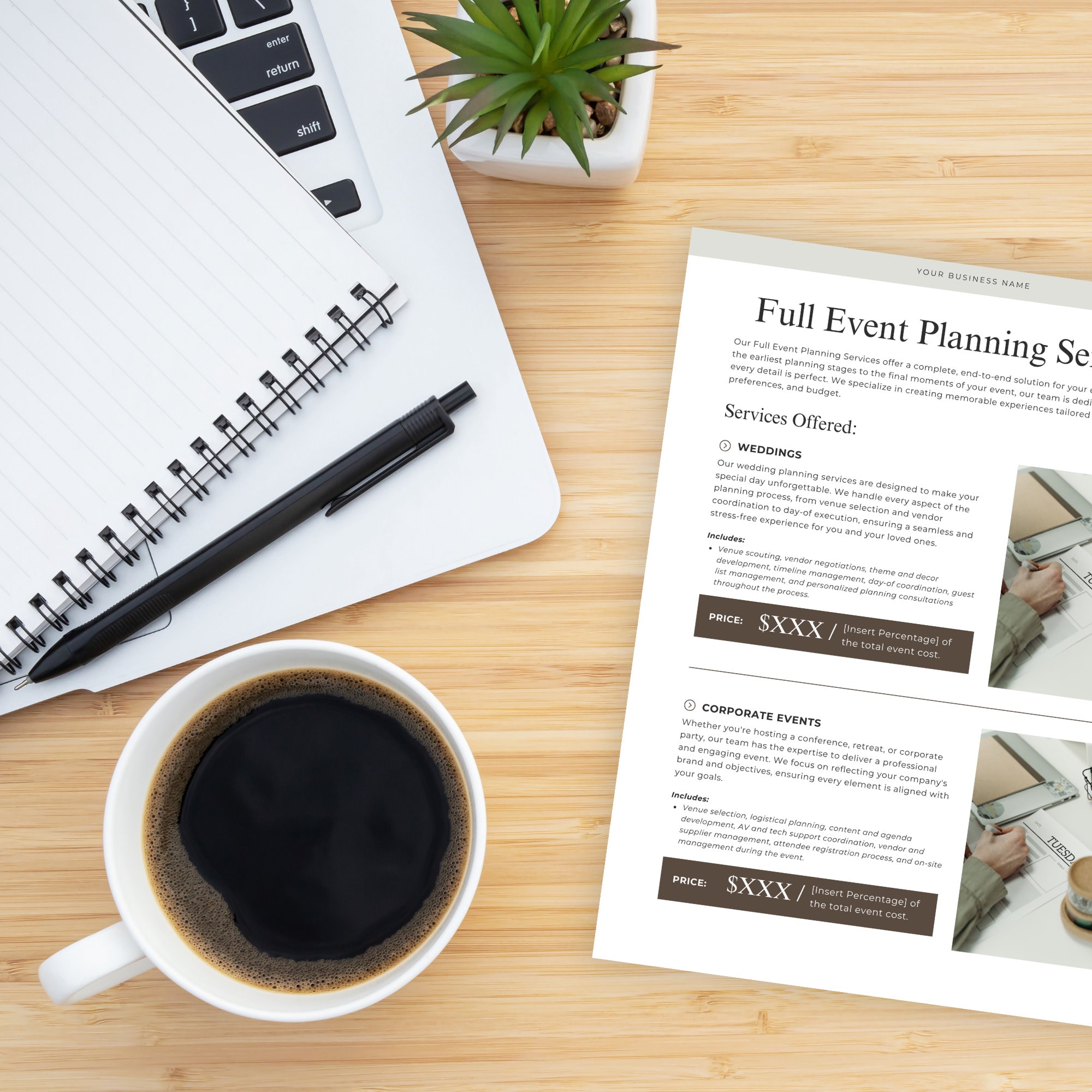 Event Planner Price List, Event Planning Service, Customizable Event ...