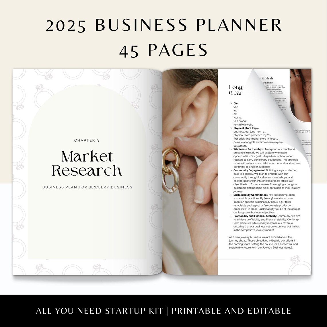 Jewelry Business Plan, Jewellers Business Marketing Plan, Small ...