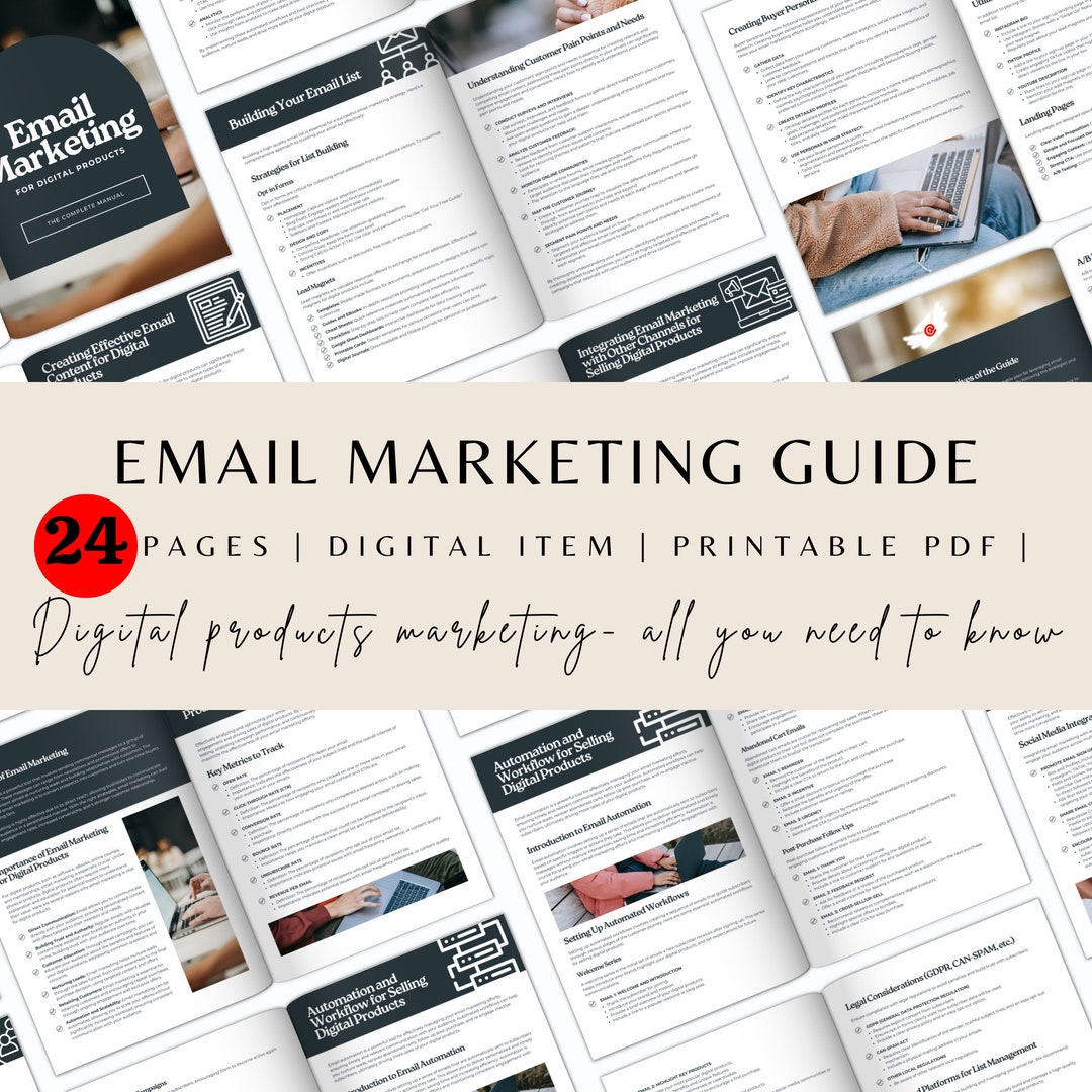 How to Do Email Marketing for Digital Products Guide, Bloggers ...