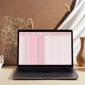 Nail Tech Tracker Nail Technician Business Spreadsheet Nail Client ...