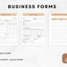 Small Business Forms Bundle Quote Receipt Inventory Invoice Template ...