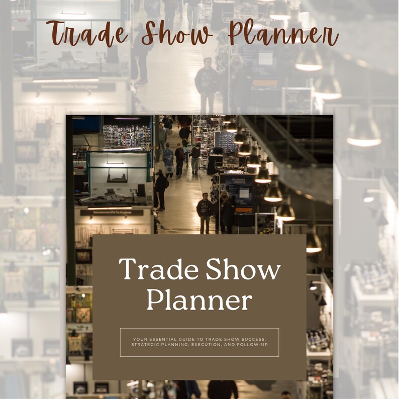 Editable Canva Trade Show Planner, Craft Show Checklist, Market Stall ...