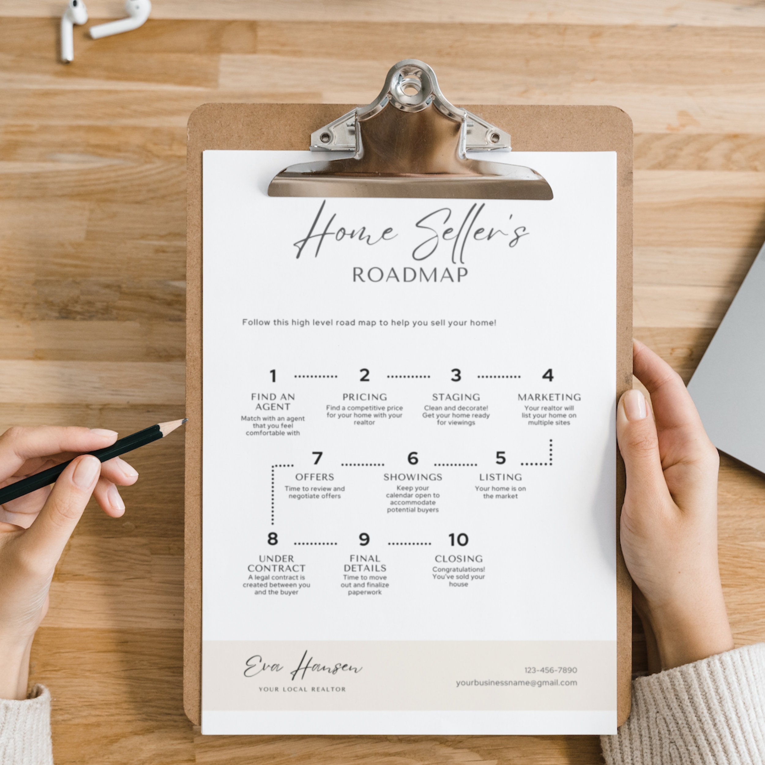 Home Seller Guide Real Estate Selling Packet Realtor Step by Step ...