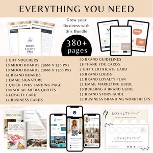 380+ Brand Bundle Templates, Business Branding Kit, Branding Mood ...